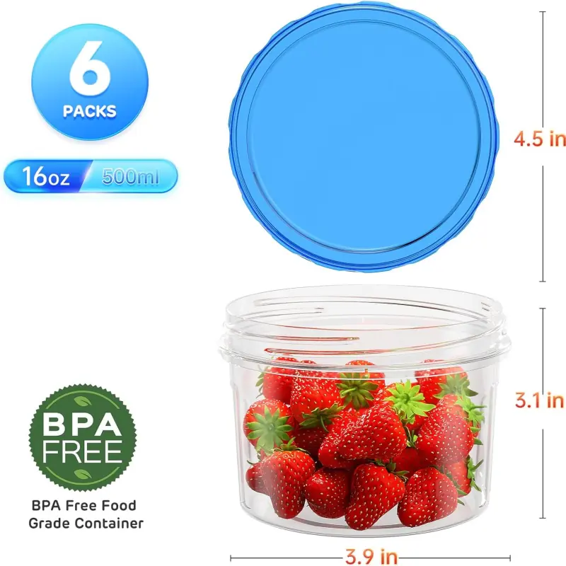 Containers with Twist Top Lids - AUSPACE