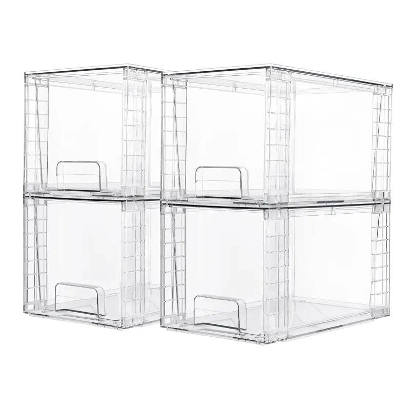 Plastic Bins for Kitchen Cabinets - AUSPACE