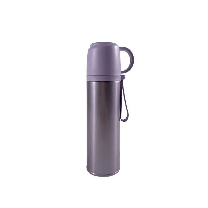 Theme: Minimalist Insulated Flask with Portable Strap - Handle - AUSPACE