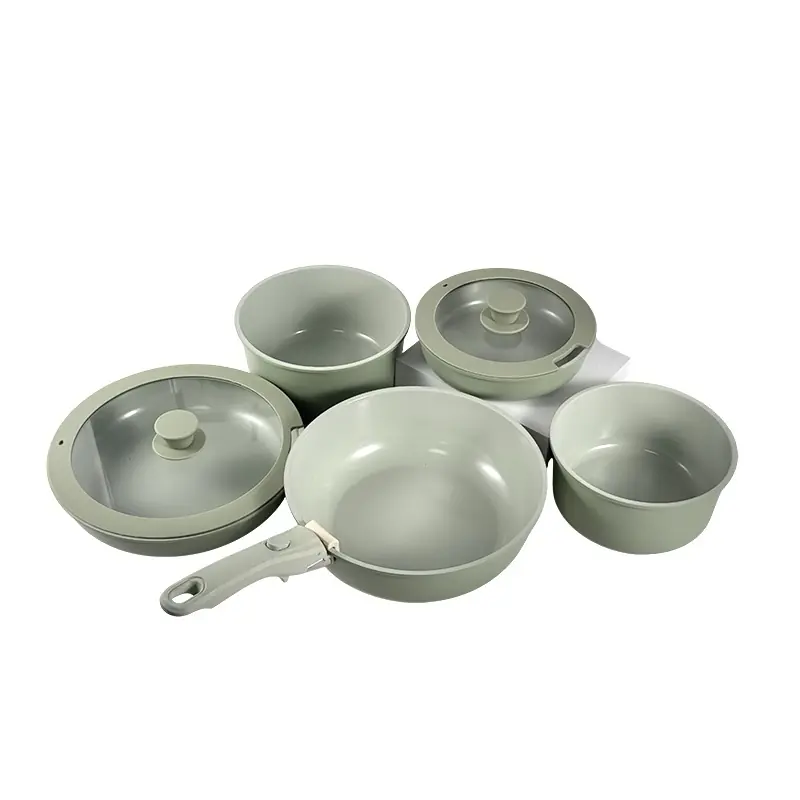 Die-casting Aluminum Cookware set Wholesale - AUSPACE